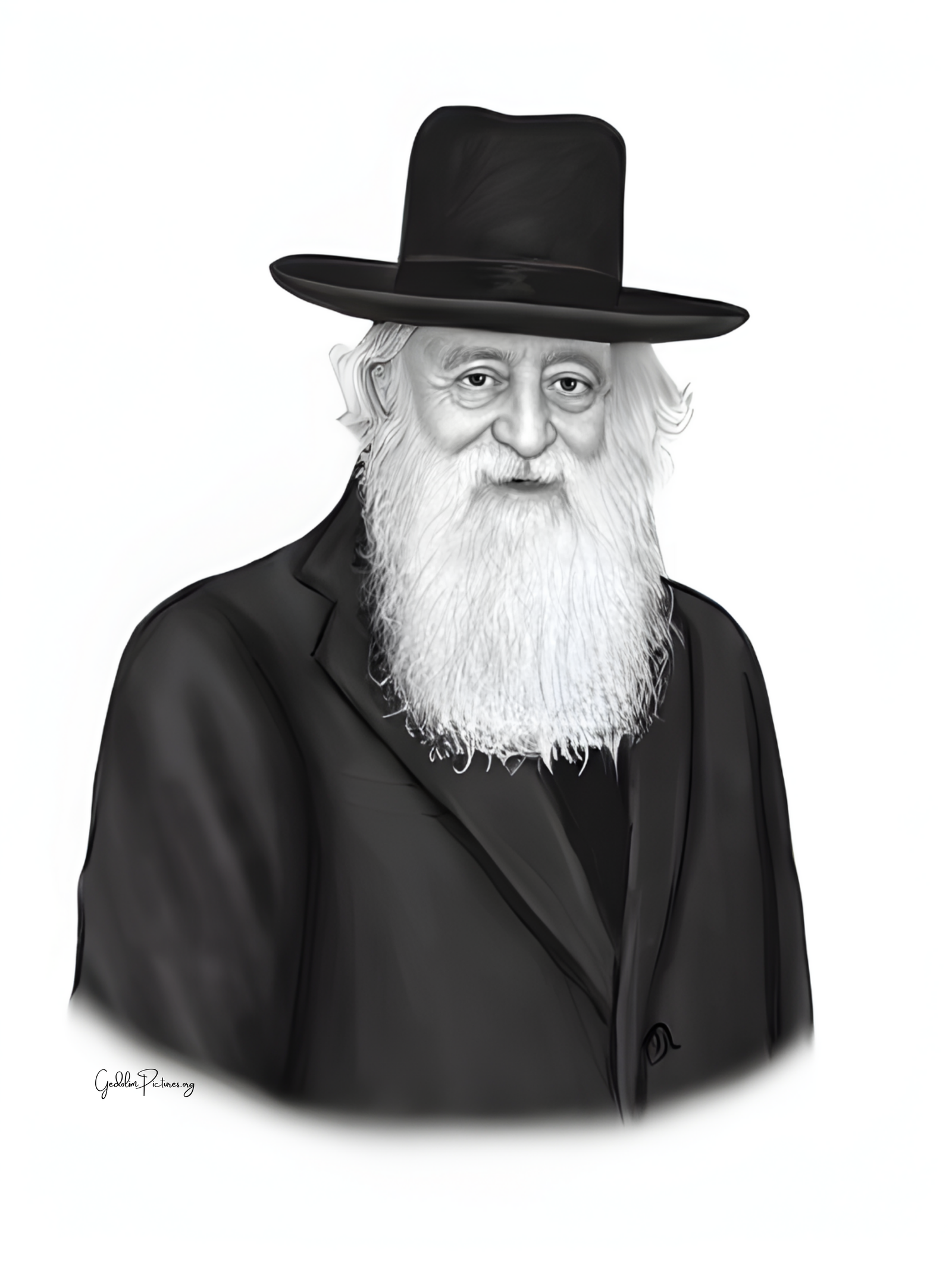 Reb Elya Ber Shlita - Premium Gedolim Portrait for Download ...