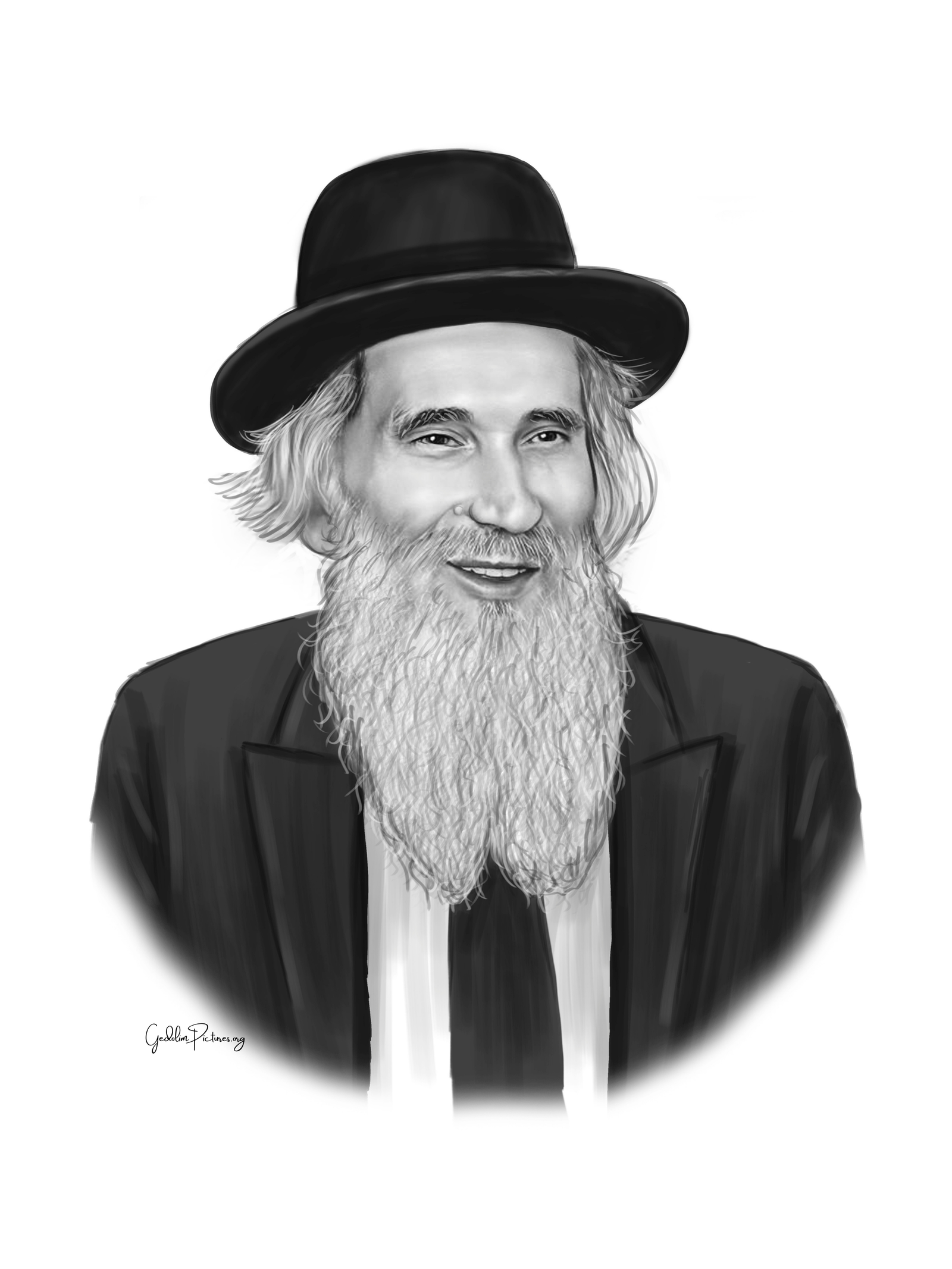 Reb Aron Leib Shteinman ZTL - Premium Gedolim Portrait for Download ...