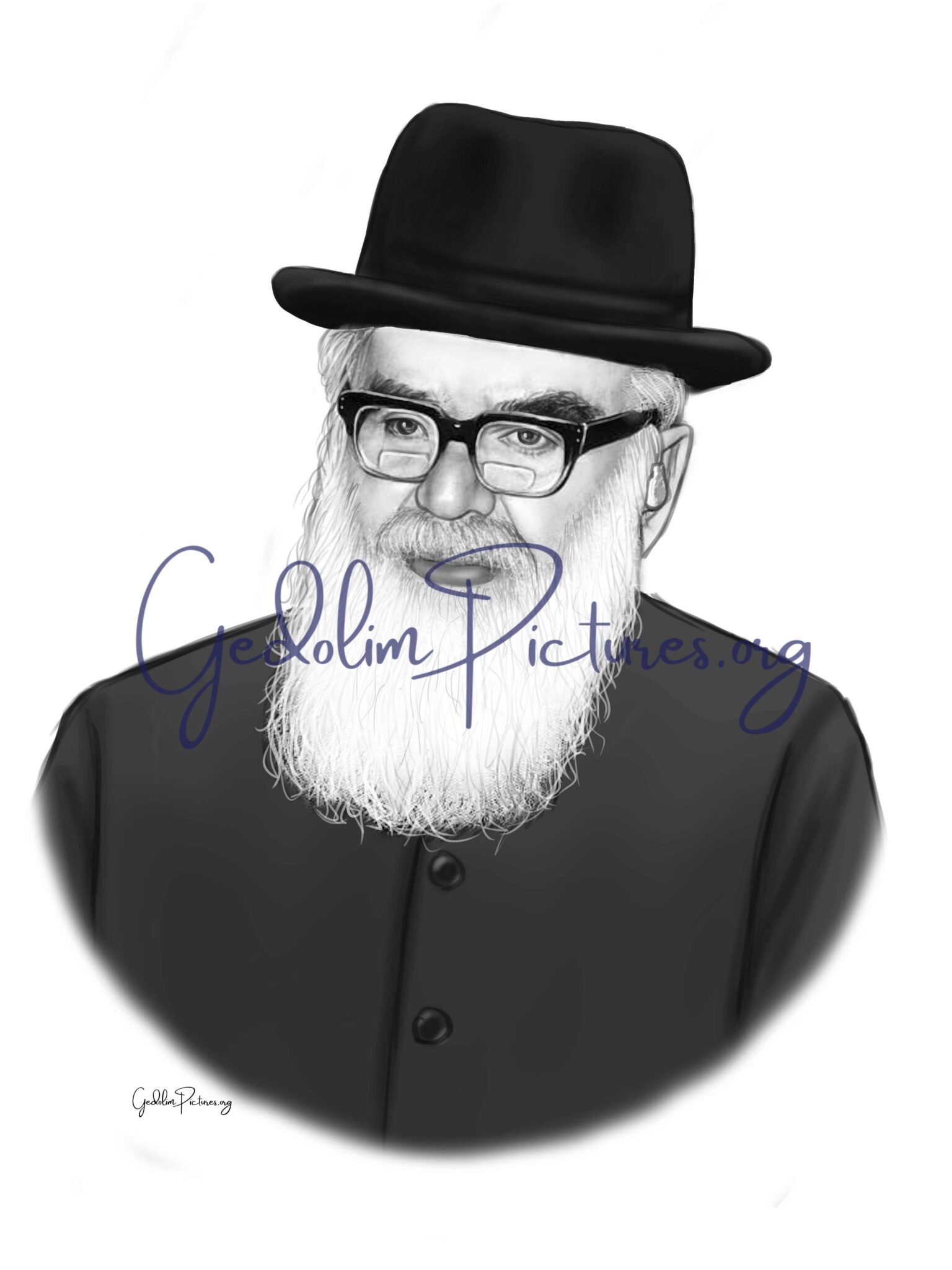 Reb Chaim Shmuelevitz ZTL - Premium Gedolim Portrait for Download ...