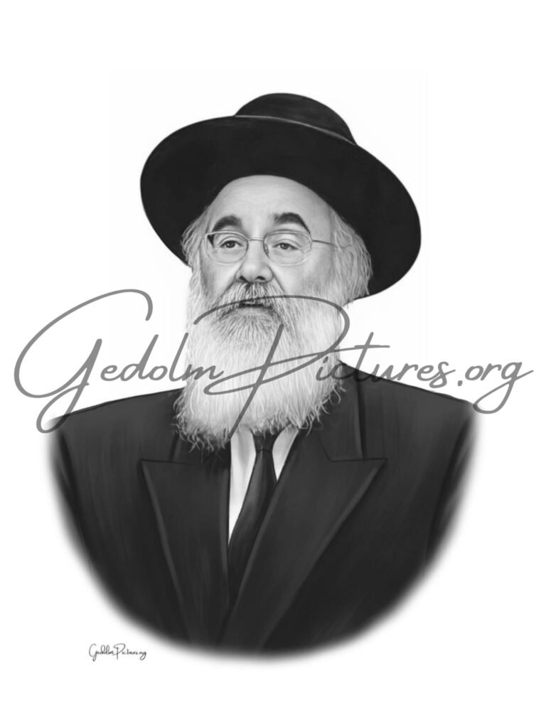 Rabbi Yaakov Friedman Shlita (Beitar) - Premium Gedolim Picture for ...
