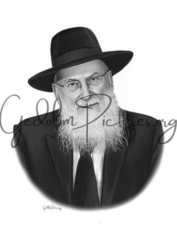 Reb Avrohom Chaim Levin ZT"L - Premium Gedolim Picture for Download ...