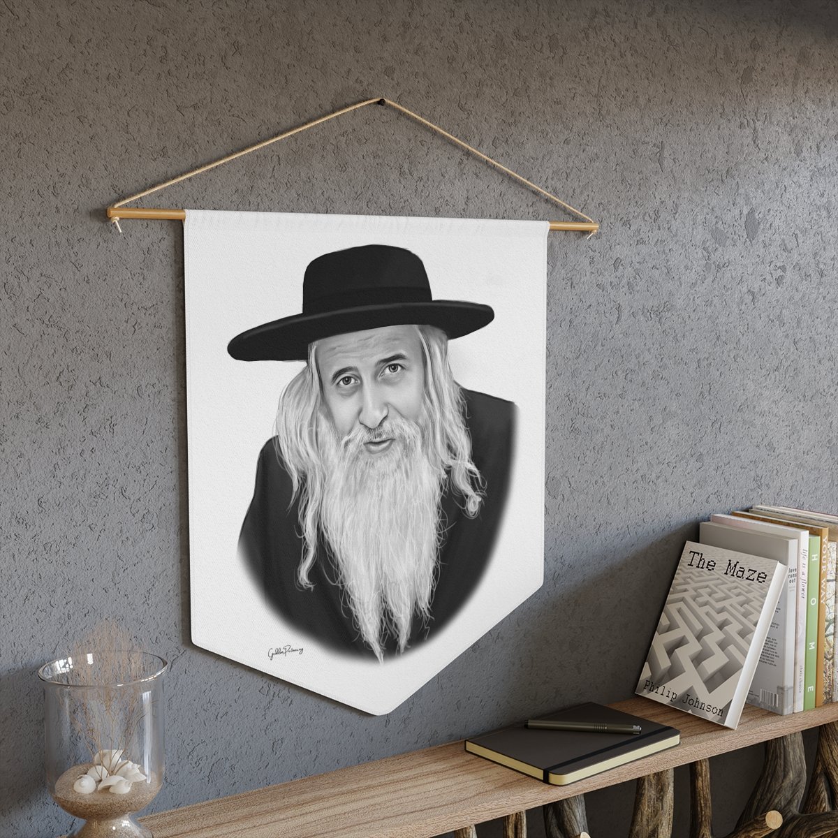 The Tosh Rebbe ZTL Poly Twill Pennant - gedolimpictures.org